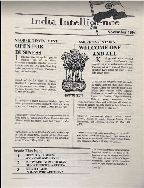 Alpesh B Patel Obe On Linkedin 30 Years Ago My Newsletter I Published As An Intern Working