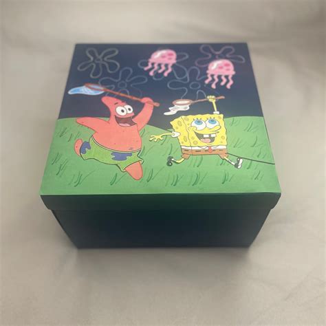 Spongebob Exploding Candy Box Etsy