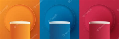 배경 벡터 디자인의 그림자가 있는 제품 프레젠테이션 브랜딩 및 패키징 프레젠테이션 스튜디오 스테이지를 위한 코스메틱 배경 및 세트 프리미엄 연단 디스플레이 프리미엄 벡터
