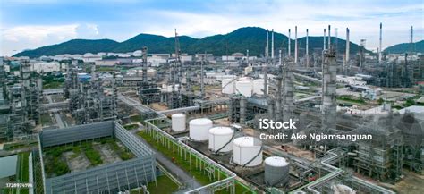 정유 공장 석유 및 가스 산업 석유 화학 플랜트 지역 및 에너지 개념 공장 석유 저장 탱크 0명에 대한 스톡 사진 및 기타 이미지 Istock