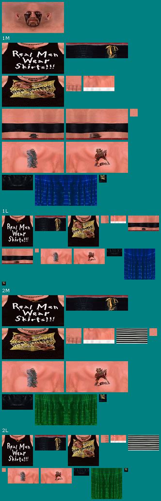 The Textures Resource Full Texture View Wwf War Zone Headbanger