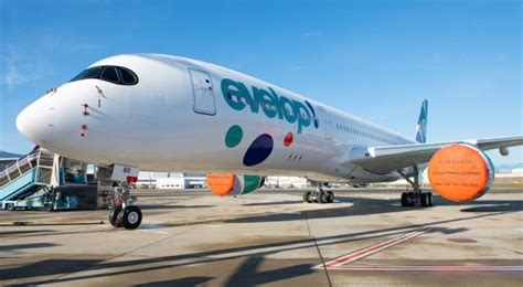 Flaps Down Evelop Airbus A350 900 EC NBO Spain Charter Jc Wings Antenna