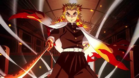 Plantilla De Word De Kyojuro Rengoku Anime Paper Anim