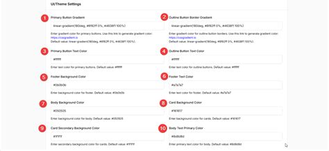 Uitheme Settings Enactsoft Resources
