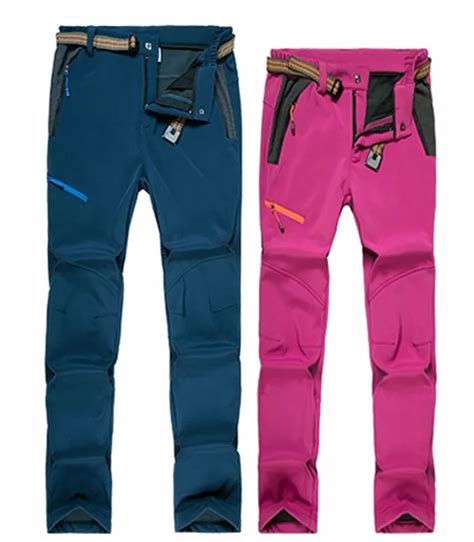 New Outsize Men And Womens Soft Shell Pant Hiking Camping Stormpants