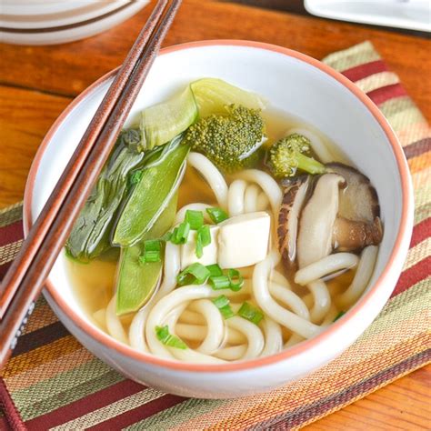 Vegetable Udon Soup Salu Salo Recipes