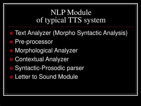 Ppt Text To Speech Synthesis Powerpoint Presentation Free Download