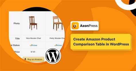 Create Amazon Products Comparison Table In WordPress