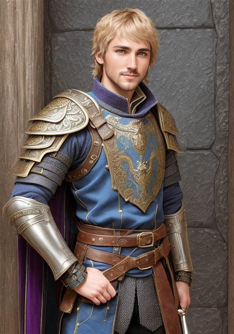Fantasypaladinmale1 By Castleforge On Deviantart