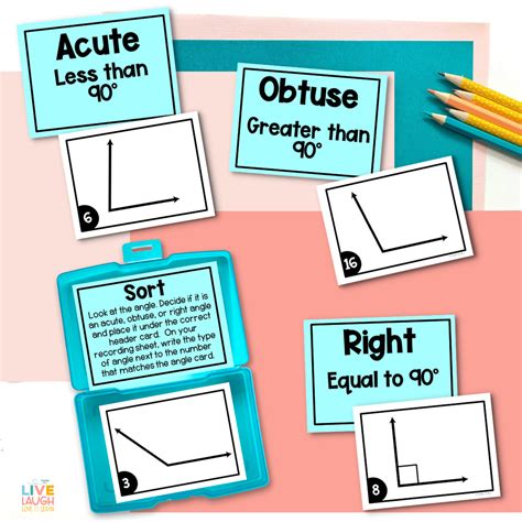 Activities To Teach Angles Live Laugh Love To Learn