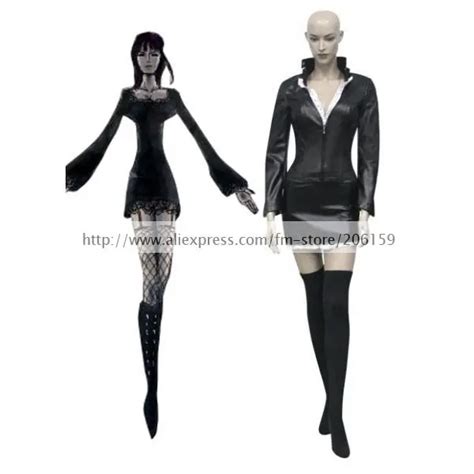 One Piece Nico Robin Black Uniform Female Cosplay Costume Women Sexy