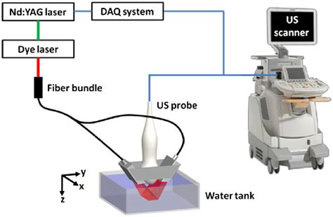 Schematic Of The Integrated 3 D Pa And Us Imaging System Using A 2 D Download Scientific