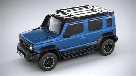 Suzuki Jimny 4expedición 5 Puertas 2024 Modelo 3d 159 3ds Lwo C4d