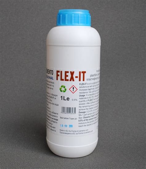 Пластификатор за бетон и мазилки Flex It