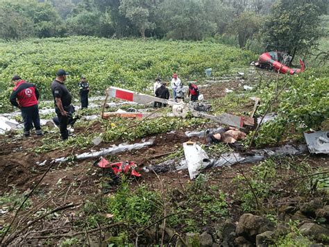 Helicóptero Que Se Desplomó En El Edomex Llevaba Lingotes De Oro Que