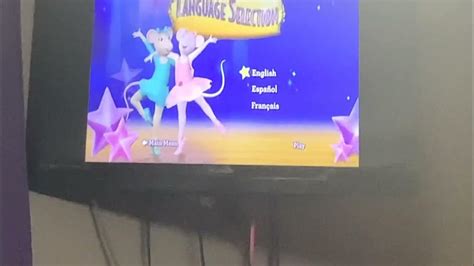 Angelina Ballerina The Shining Star Trophy Dvd Menu Walkthrough Youtube