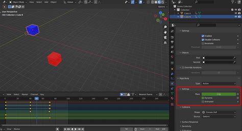 Animation Dynamic And Keyframes Blender Stack Exchange