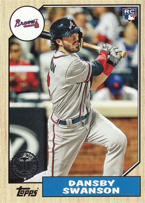 Topps Topps Dansby Swanson Braves For Sale