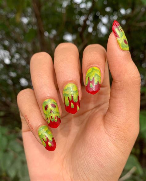 Cute Apple Nails Ak Pal Kitchen