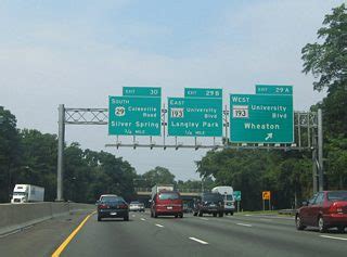 Interstate Capital Beltway Outer Loop Maryland AARoads