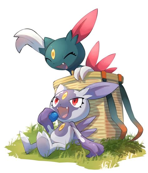 Sneasel And Hisuian Sneasel Pokemon Drawn By Nullma Danbooru