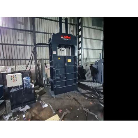 double action hydraulic scrap baling press machine auto door