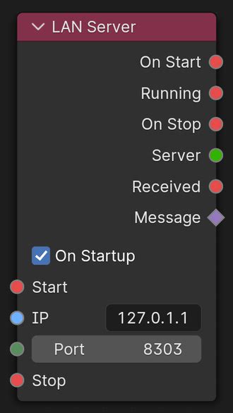 Lan Server — Upbge Manual