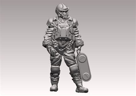 Veteran Pilots Bob Naismith 3d Printable Sci Fi