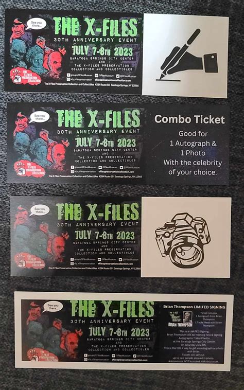 Xfp 2023 Fanfest Ticket Packs The X Files Preservation Collection