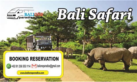 Bali Safari Jungle Hopper Bali One Paradise