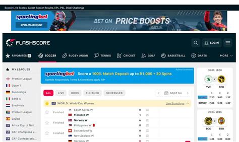 Flashscore In South Africa What It Is And How It Works Quick Read