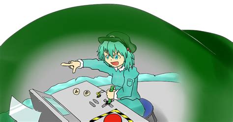 東方 にとりの帽子の中を透視 Nshinのイラスト Pixiv
