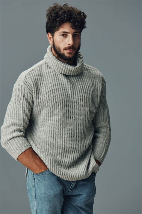Man Attractive Adult Guy Handsome Caucasian Person Portrait Style Model