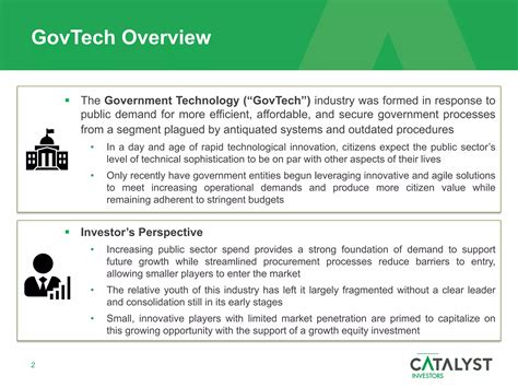 Govtech Market Overview Pdf