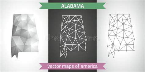 阿拉巴马套灰色和银马赛克3d多角形地图 向量例证 插画 包括有 加点 少许 愚钝 海岛 极大 现代 88350746