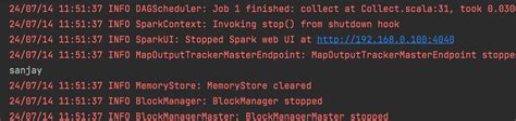 Store Column Value Into String Variable Scala Spark