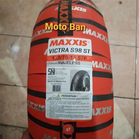 Jual Ban Belakang Motor YAMAHA NMAX MAXXIS VICTRA 130 70 R13 FREE PENTIL Shopee Indonesia