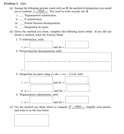 Solved Problem 5 10pts A Among The Following Options
