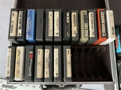 Cds And Eight Track Tapes Legacy Auction Company