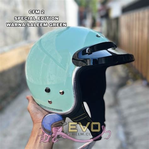 Jual HELM CARGLOSS CFM 2 LIST CHROME TERBARU TERLARIS HELM CARGLOSS