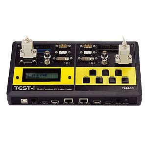 All In One Universal Cable Tester DB9 DB15 RS232 Cable Tester RF Coax Cables And Fiber Optic