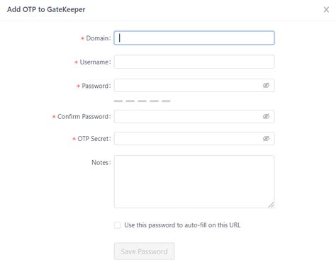 Web Otp 2fa Login With Proximity 2fa Gatekeeper