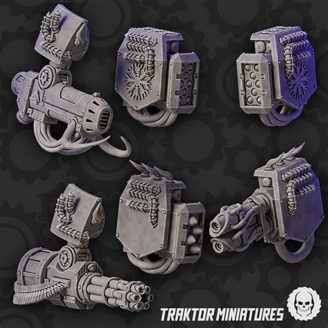 3d File Juggernaut Z Class Ranged Weapons 🔫 ・3d Printer Model To