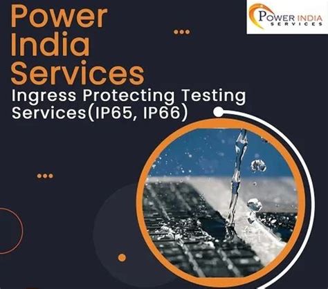 Ip66 Testing Services At ₹ 10000 Sample In New Delhi Id 23510105533
