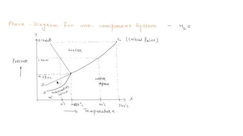Solved P4a4 For A One Component System Draw A Schematic Labelled