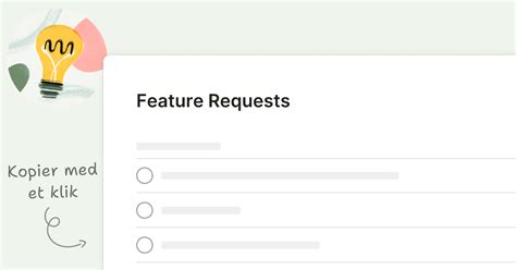 Feature Requests Templates Todoist