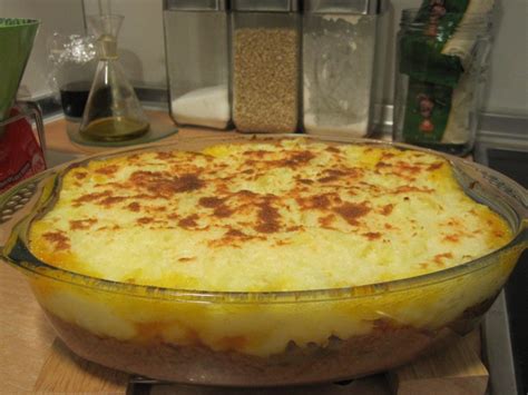 Pastel de Carne Picada y Puré de Patatas Maggi Restaurante Ankora