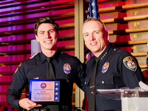 Beverly Hills Police Gala Honors Outstanding Officers Beverly Hills Courier