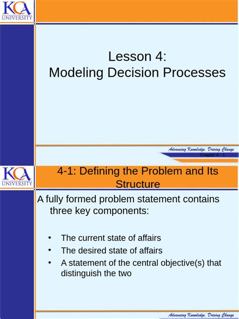 Decision Support Systems Lesson 4 Modelling Decision Processes Pdf