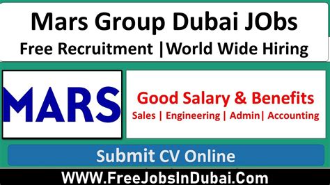 Mars Careers Jobs In Dubai Jobsindubai